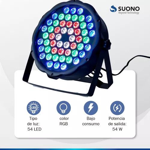 LUZ LED PROTON 54 LED (P54) – MTP Patagonico