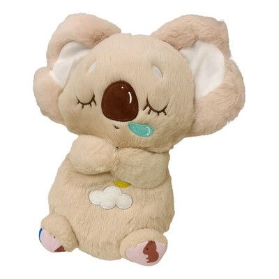 PELUCHE KOALA DE APEGO RESPIRA CON LUZ Y SONIDO BEIGE – MTP Patagonico